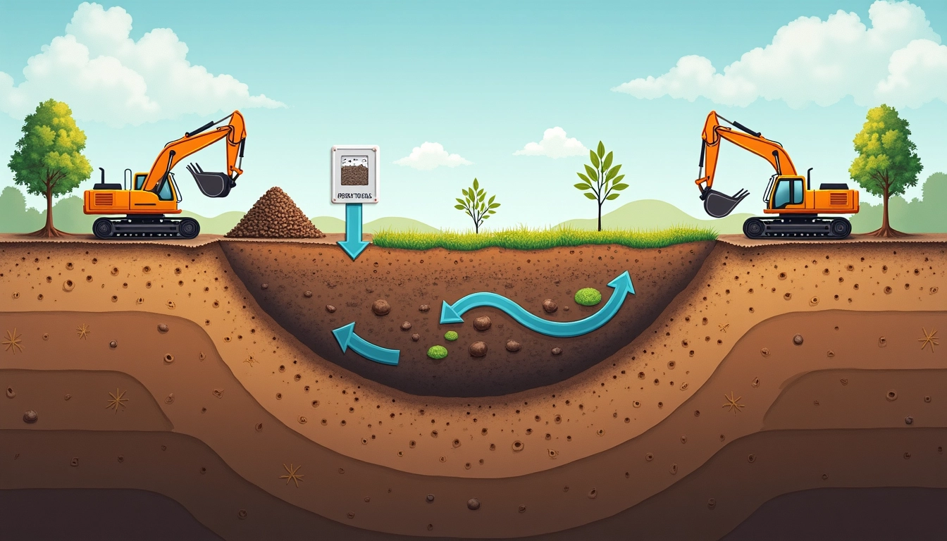 Déblais et remblais issus du terrassement : comment gérer