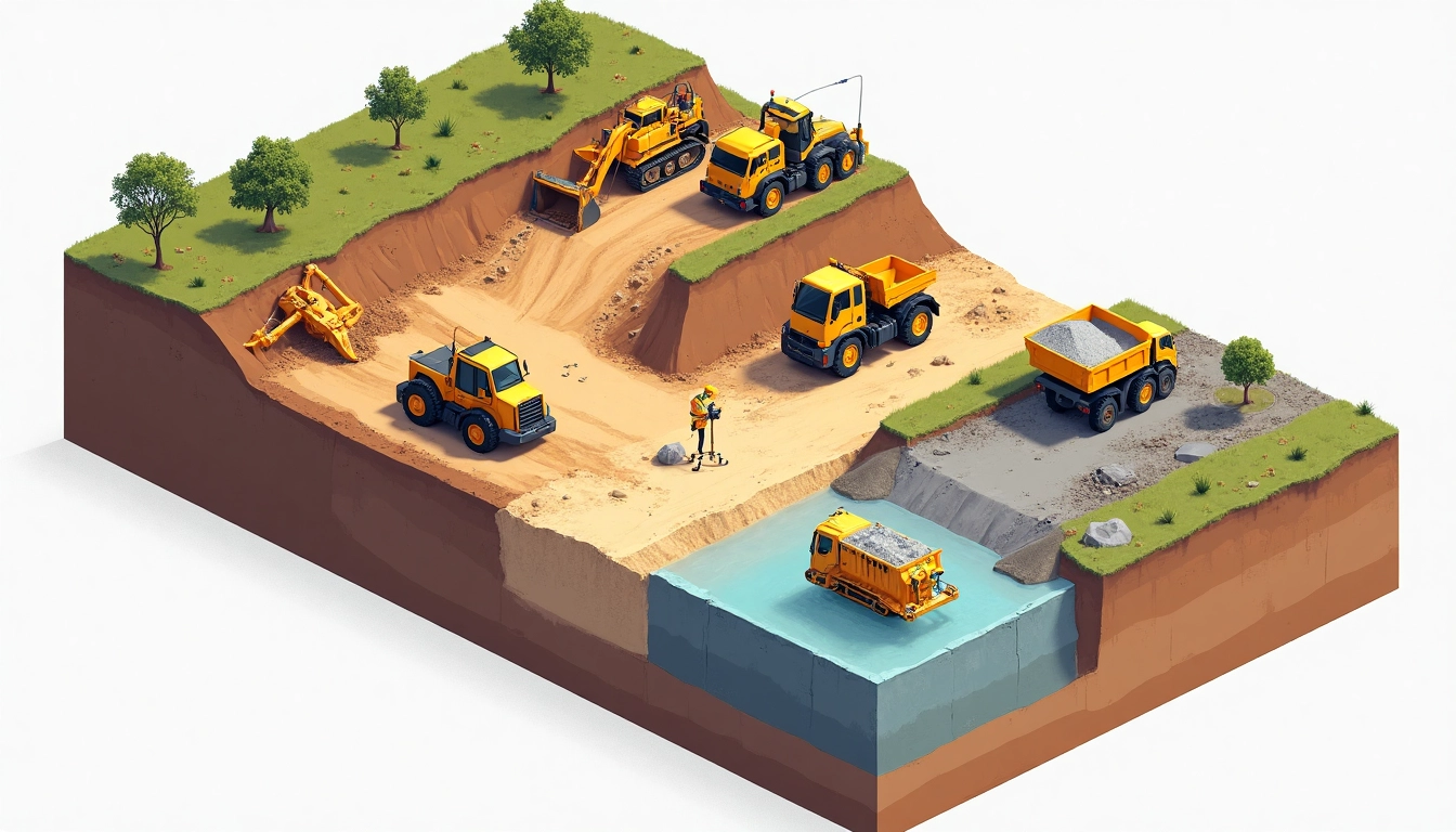 Terrassement : déblais, remblais et nivellement | Le guide